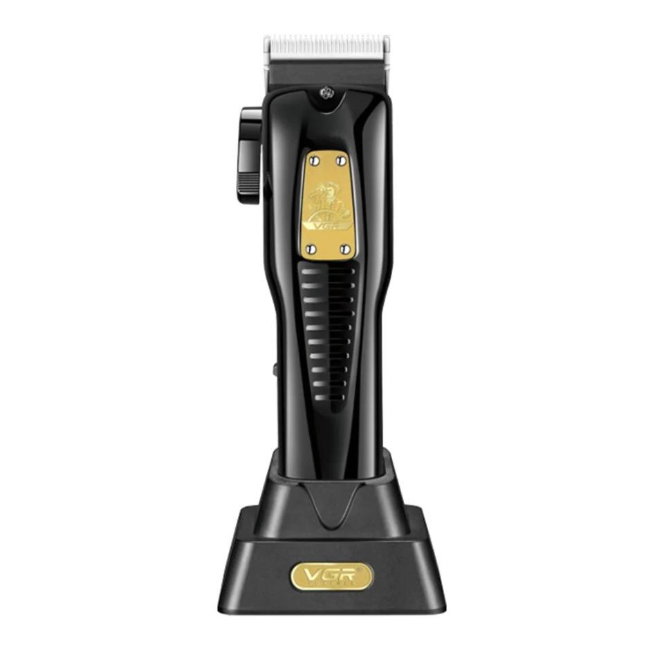 VGR V-651 elektromos hajvágó /8 fej,LCD,kerámia penge,2000mAh/